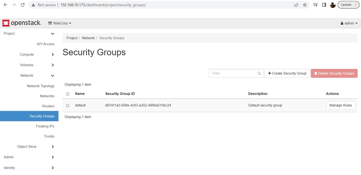 OpenStack - El Dashboard (Proyecto Horizon) y la CLI