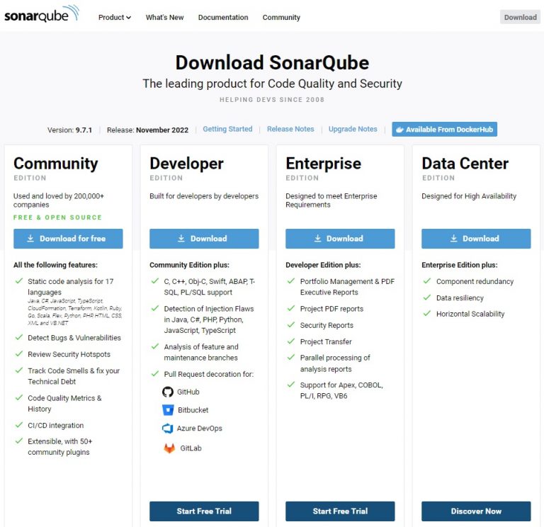SonarQube - Introducción e instalación de SonarQube, SonarScanner CLI, y SonarLint