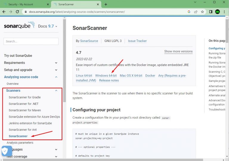 SonarQube - Introducción e instalación de SonarQube, SonarScanner CLI, y SonarLint