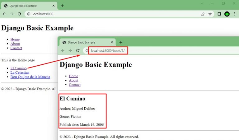 Ejemplo de un proyecto básico con Python, Django y PyCharm - II