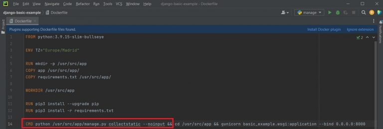 Ejemplo de un proyecto básico con Python, Django y PyCharm