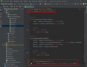 Ejemplo de un proyecto básico con Python, Django y PyCharm - II