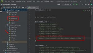 Ejemplo de un proyecto básico con Python, Django y PyCharm