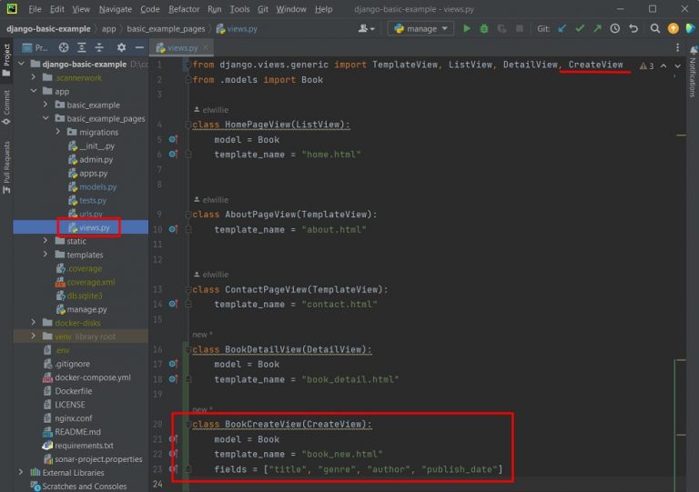 Ejemplo de un proyecto básico con Python, Django y PyCharm - II