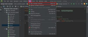 Ejemplo de un proyecto básico con Python, Django y PyCharm