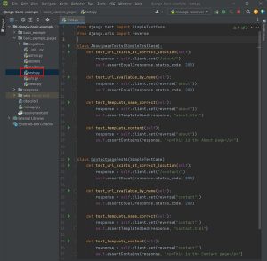 Ejemplo de un proyecto básico con Python, Django y PyCharm