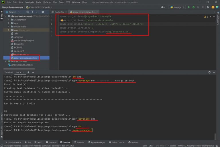 Ejemplo de un proyecto básico con Python, Django y PyCharm
